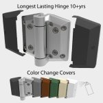 130 SERIES RETROFIT SOFT CLOSE GLASS GATE HINGES